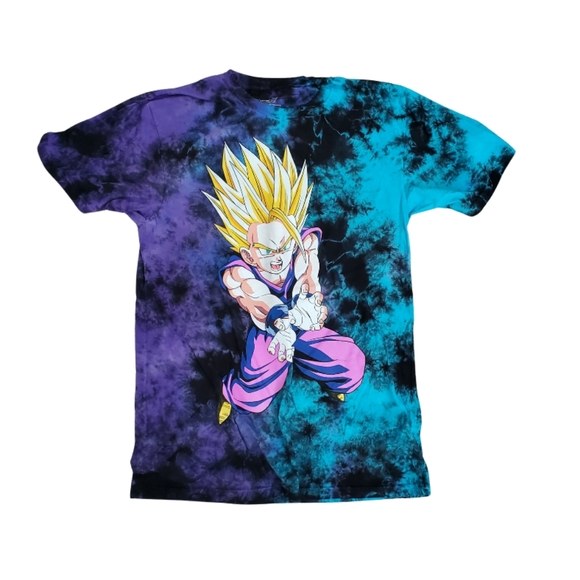 Hot Topic | Shirts | Mens Anime Dragonball Z Gohan Tie Dye Medium Size ...